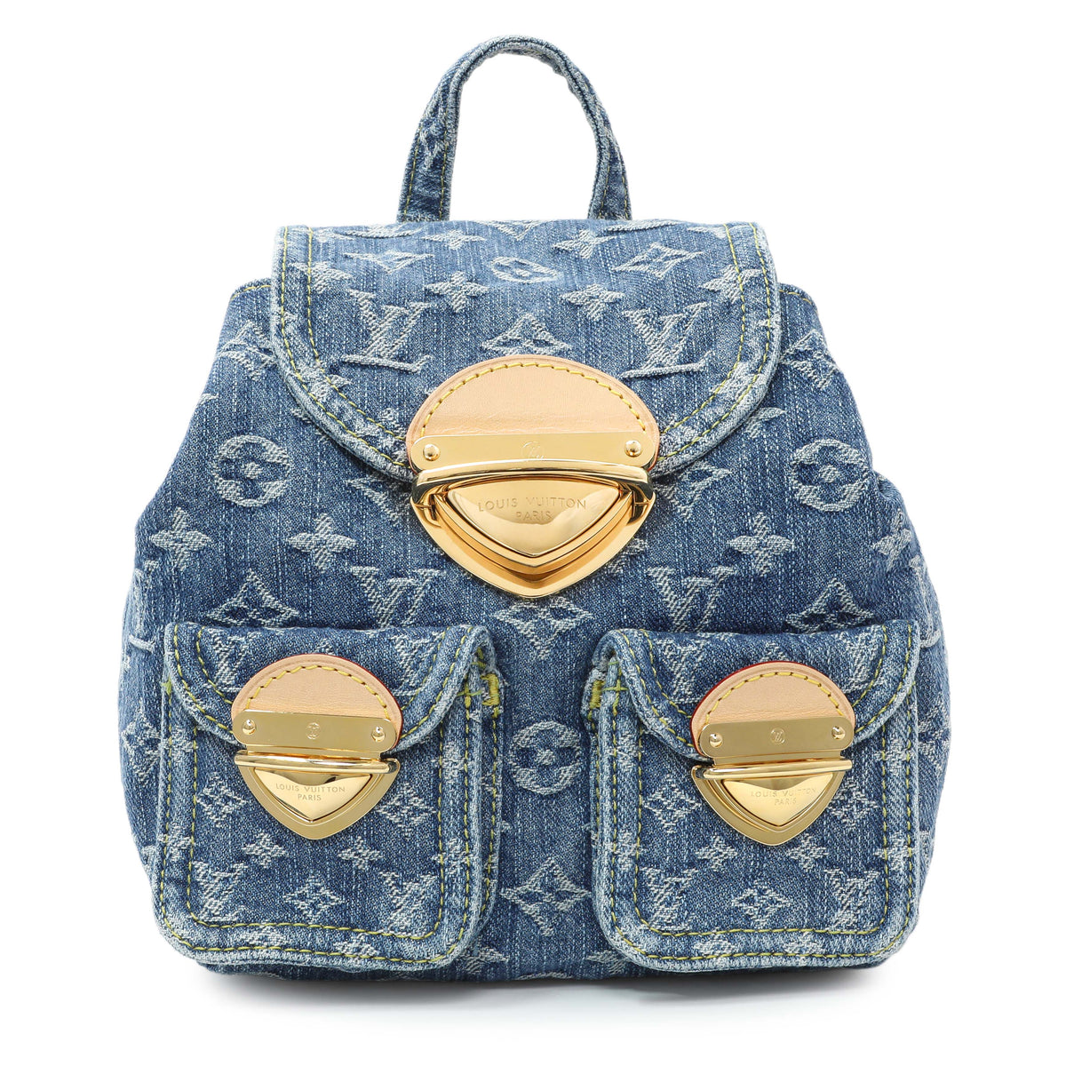 Louis Vuitton Blue Monogram Denim Venice Backpack – Modaselle