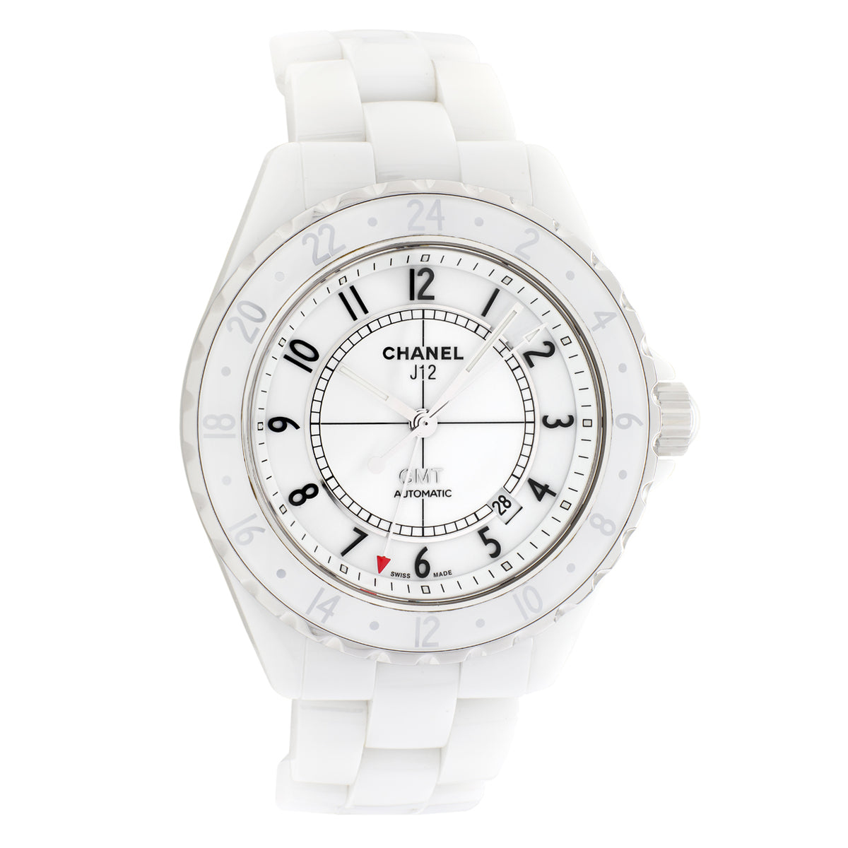 Chanel White Ceramic J12 GMT H2126 – Modaselle